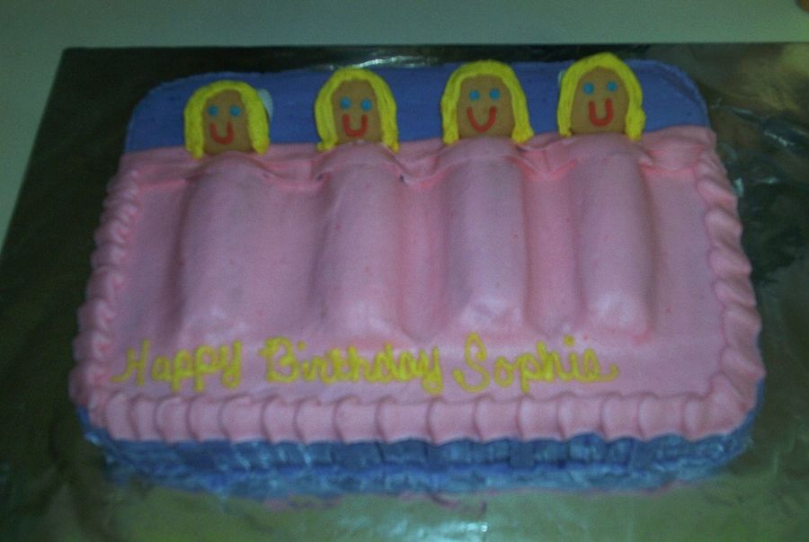Sleepover Cake - CakeCentral.com
