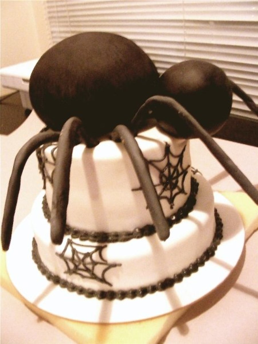 Spider Cake - CakeCentral.com