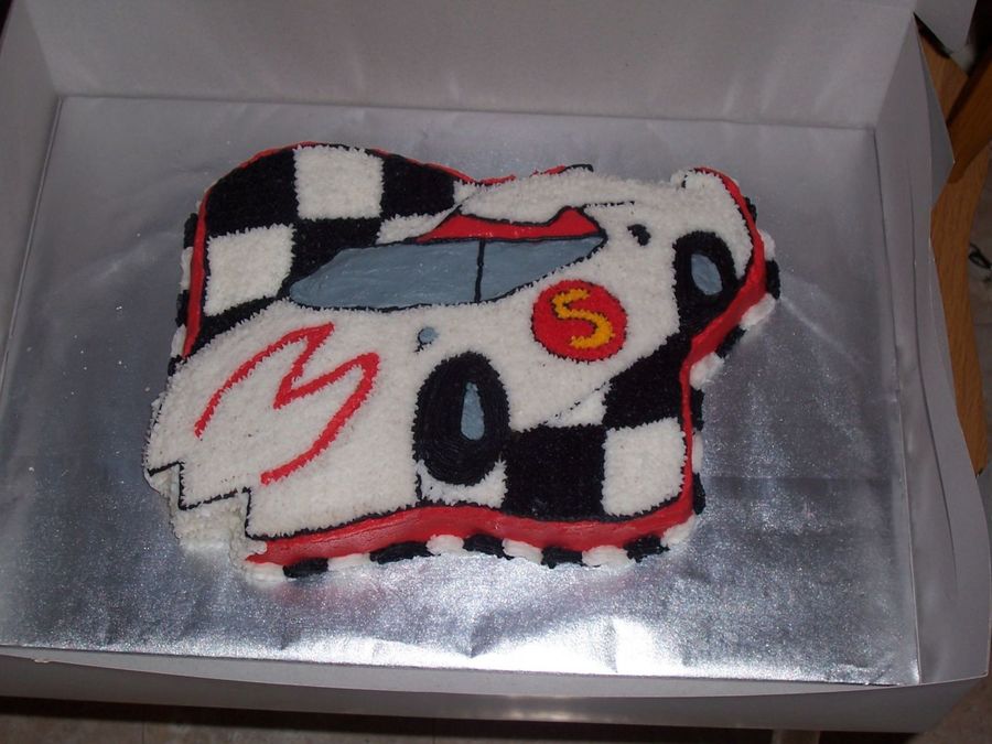 Speed Racer Mach 5 Cake - CakeCentral.com