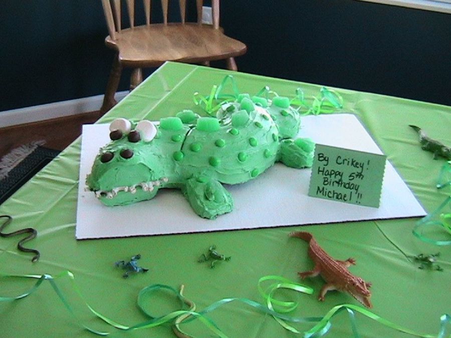 Crocodile Cake - CakeCentral.com