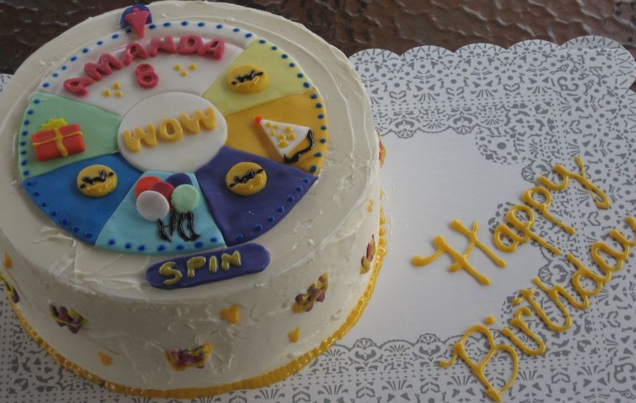 Webkinz Wheel Of Wow - CakeCentral.com