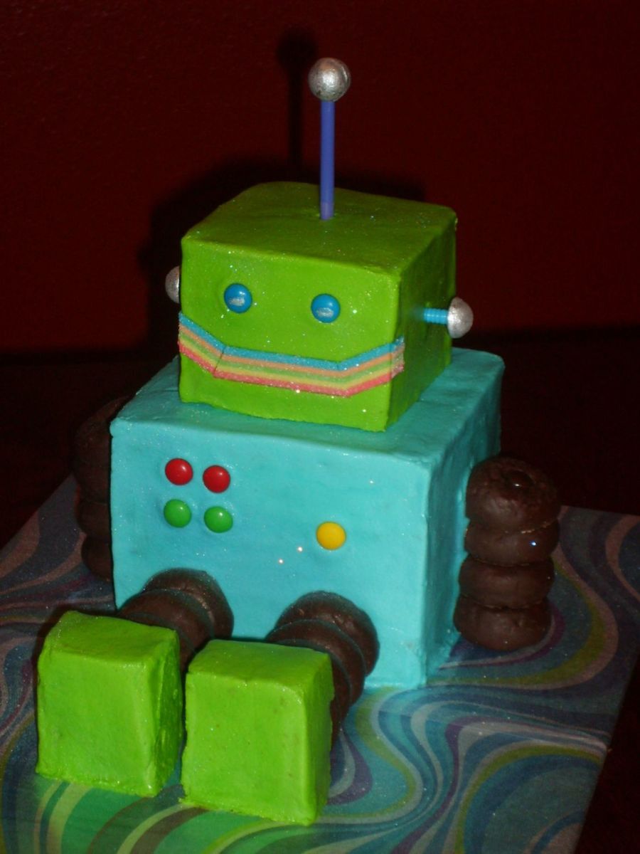 Xanders' Robot ! - CakeCentral.com