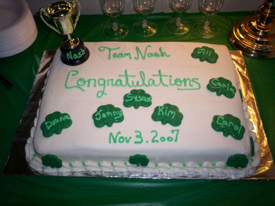 Team Nash, Bodybuilding Comp. - CakeCentral.com