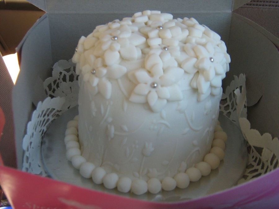 Mini Tier Cake - CakeCentral.com