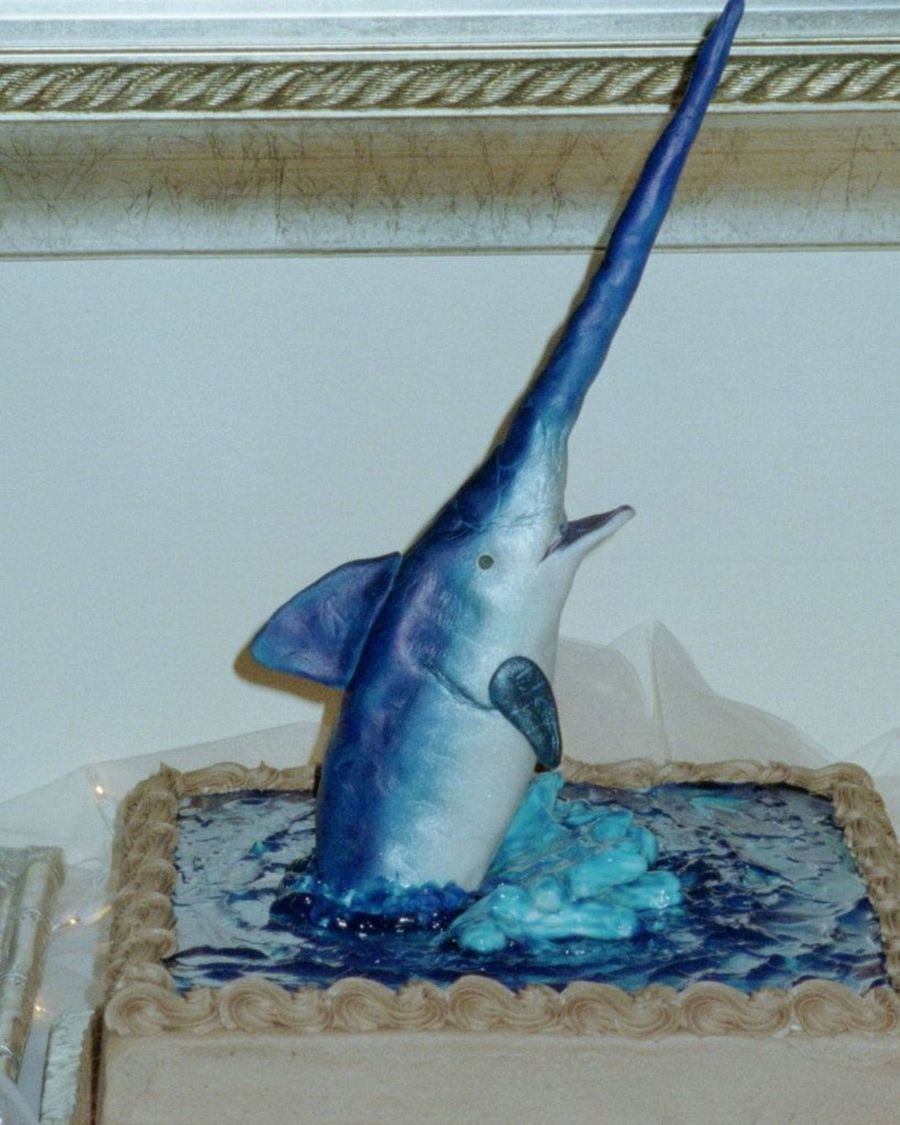 Blue Marlin Groom's Cake - CakeCentral.com