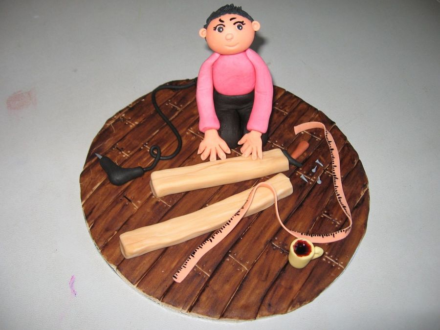 Handy Man Cake - CakeCentral.com