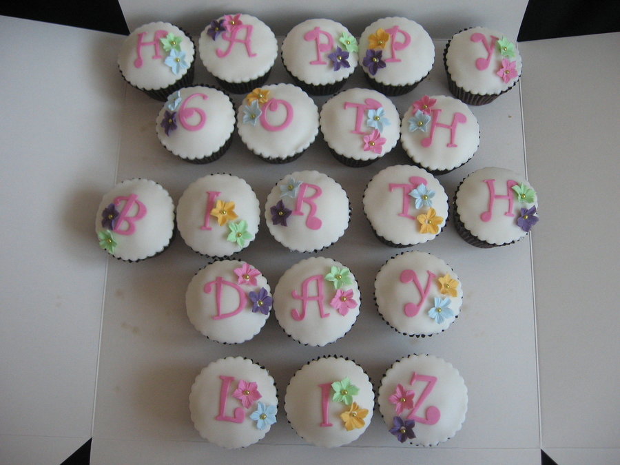 60Th Cupcakes CakeCentral