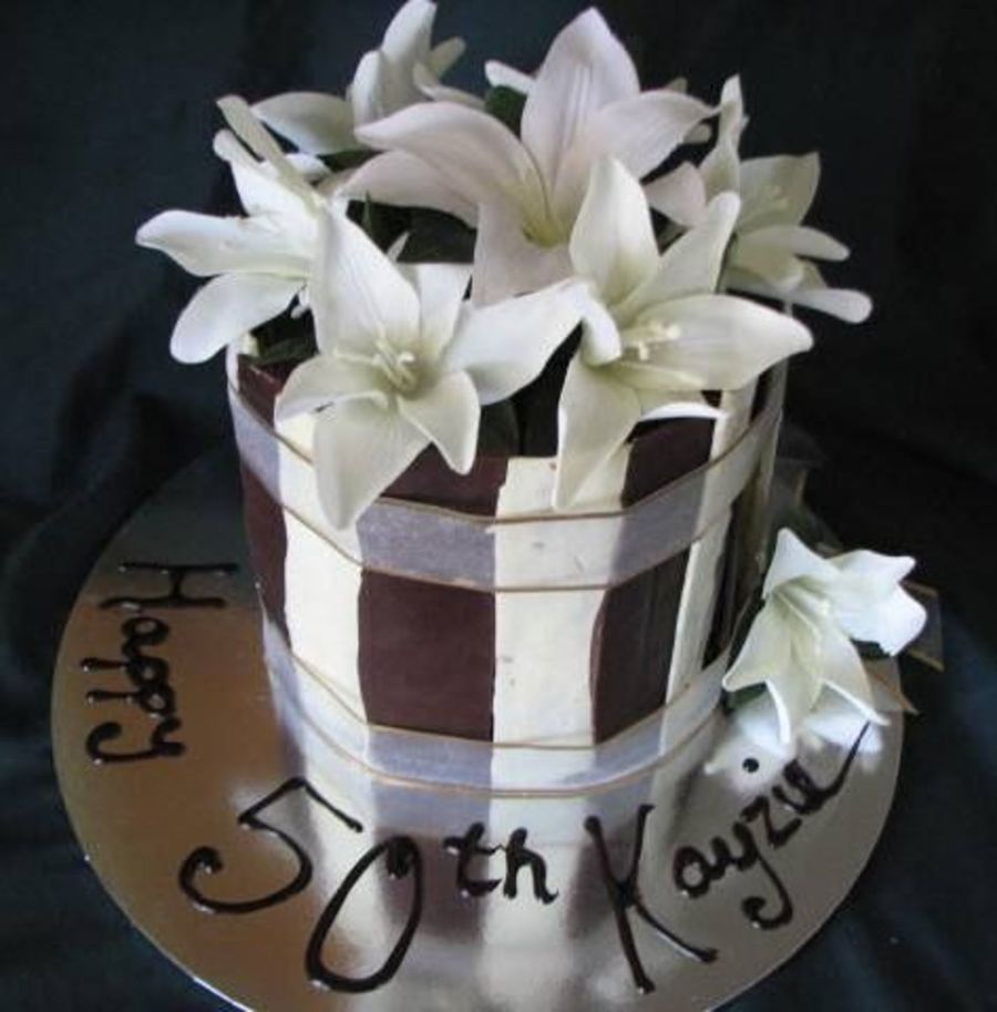 First Attempt At Chocolate Panels - CakeCentral.com