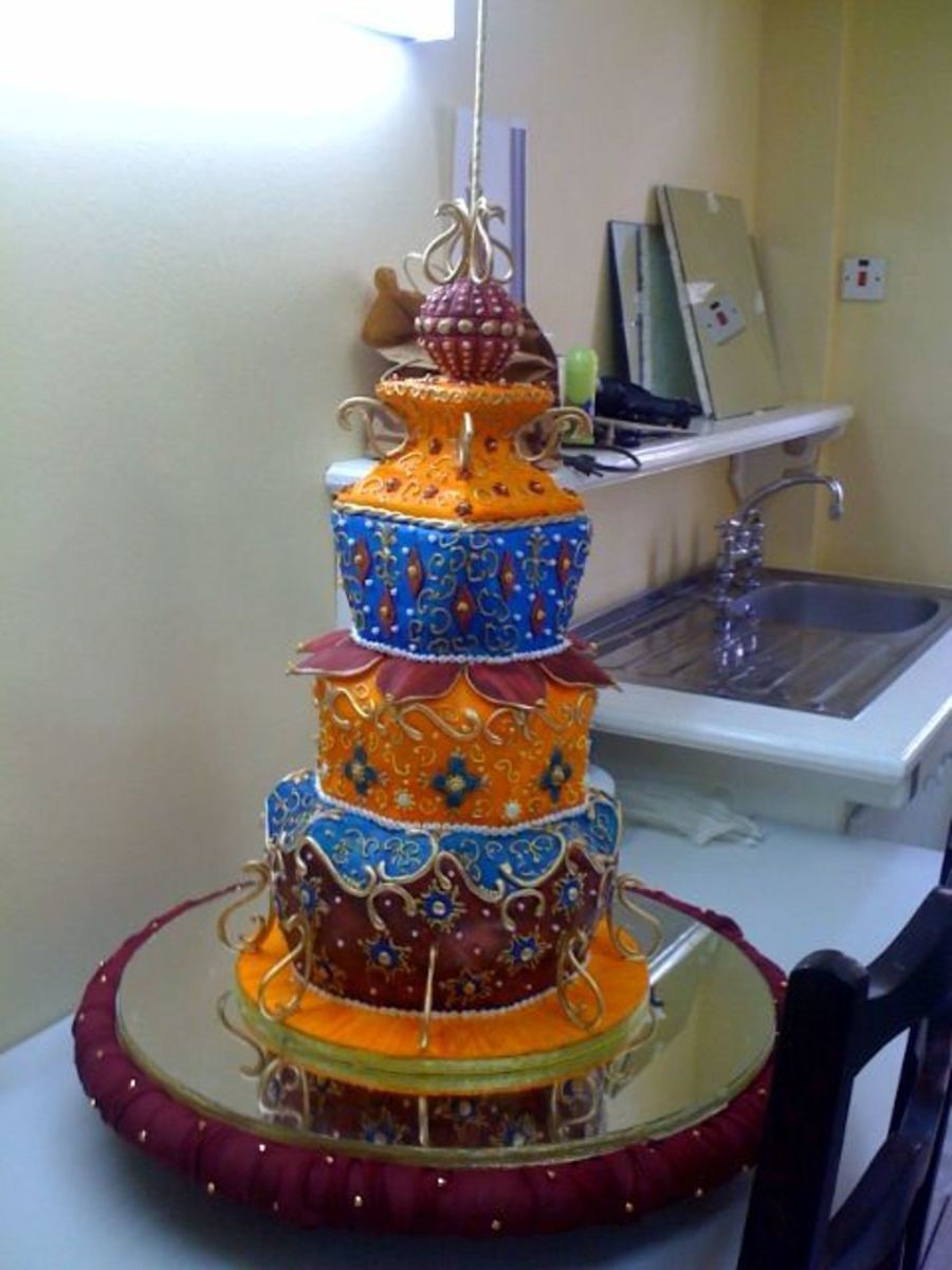 Wedding Cake For Hindu Wedding - CakeCentral.com