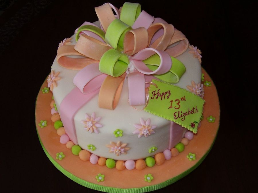 13Th Birthday Cake - CakeCentral.com