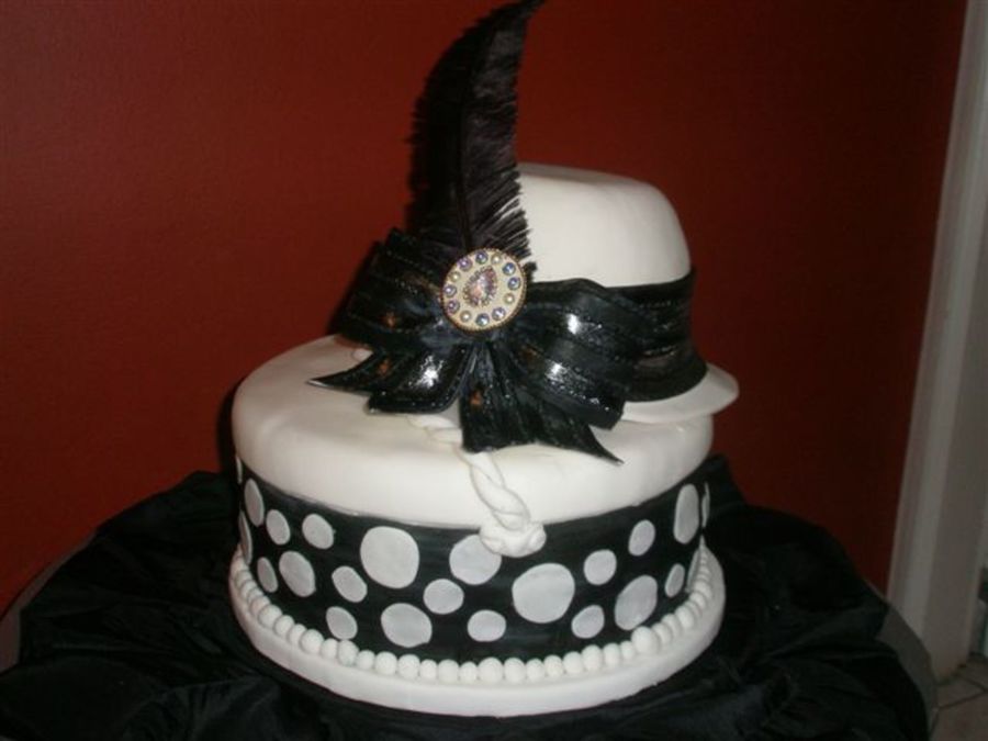 Roaring 20's Birthday Cake - CakeCentral.com