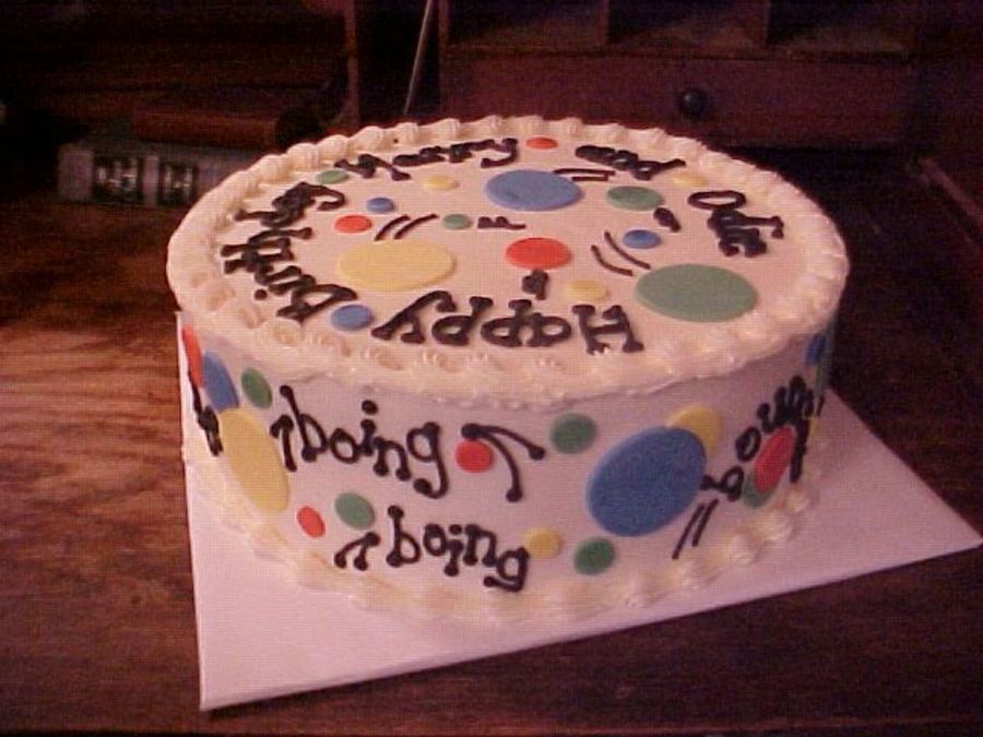 Bouncy Ball Cake - CakeCentral.com