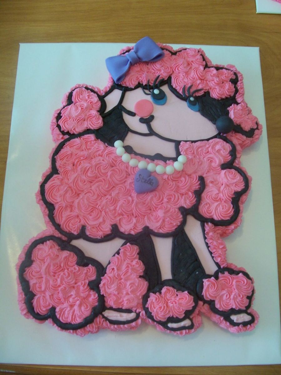 Poodle 1St Birthday - CakeCentral.com