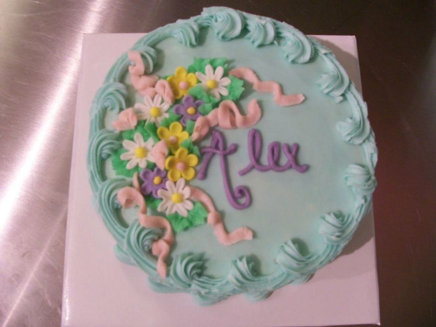 Mini Cake For Alex - CakeCentral.com