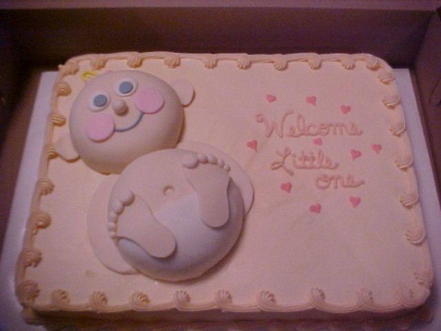 Welcome Little One - CakeCentral.com