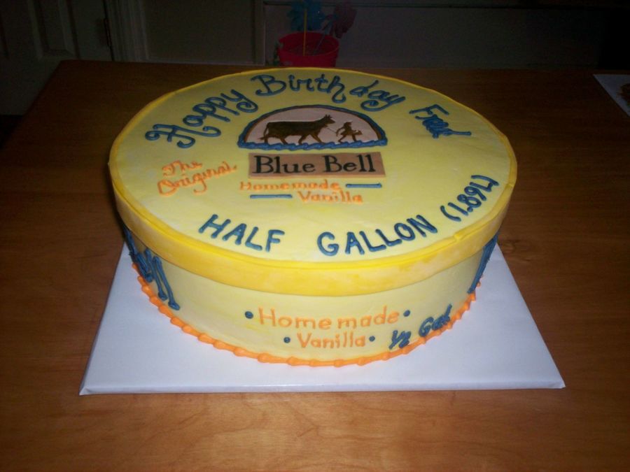 Blue Bell Ice Cream Cake - CakeCentral.com