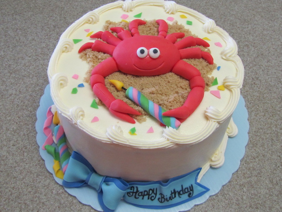 "crab" Cake - CakeCentral.com
