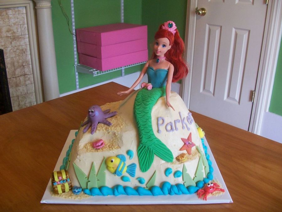 Ariel Cake - CakeCentral.com