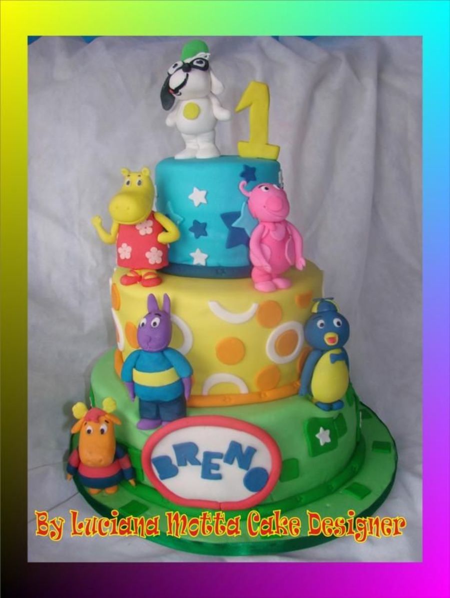 The Backyardigans Cake #2 - CakeCentral.com