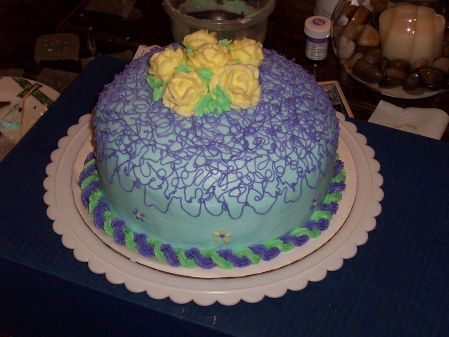 Elizabeth's Birthday Cake - CakeCentral.com