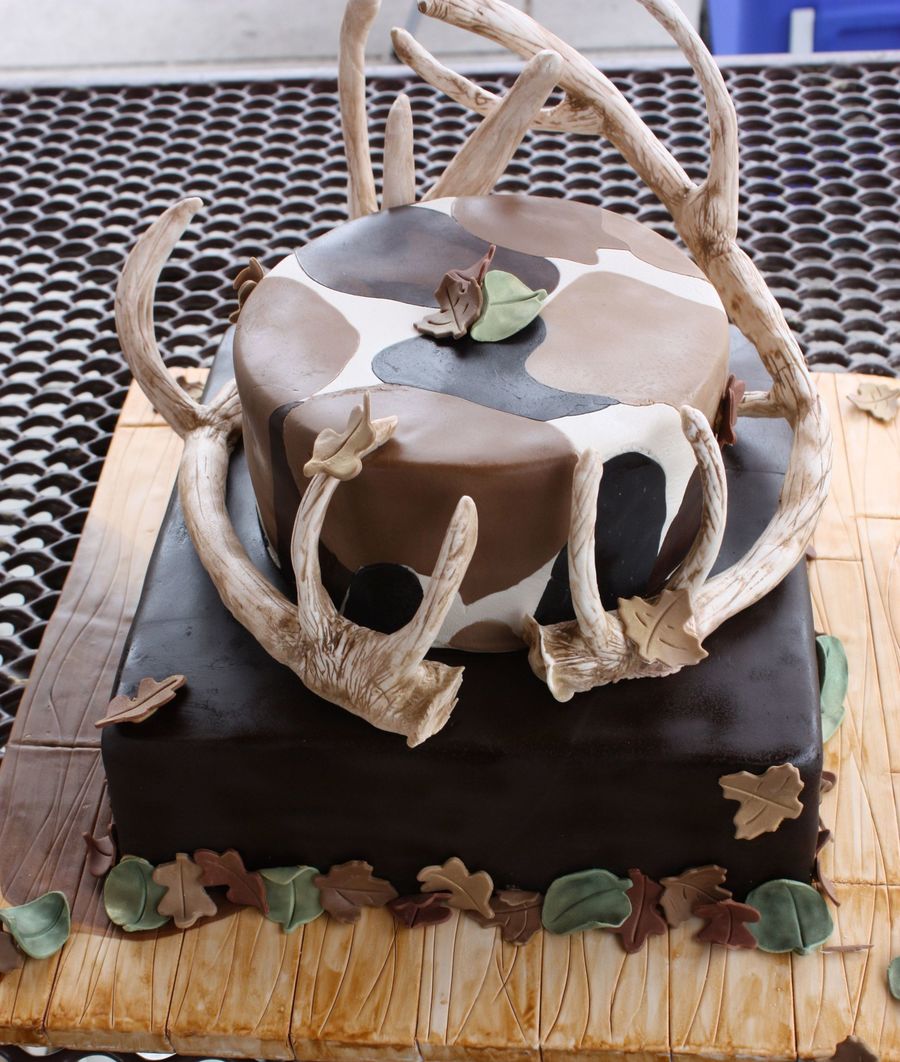 Camouflage Cake - CakeCentral.com