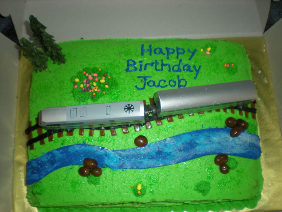 Amtrak Cake For Son's 7Th Birthday - CakeCentral.com