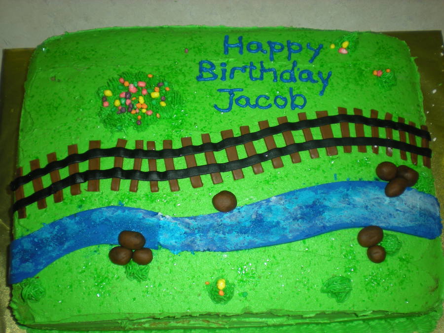 Amtrak Cake For Son's 7Th Birthday - CakeCentral.com