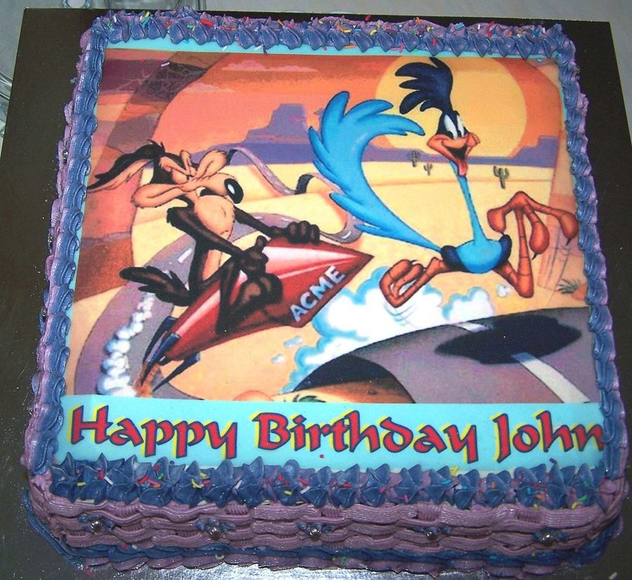 Roadrunner Cake - CakeCentral.com