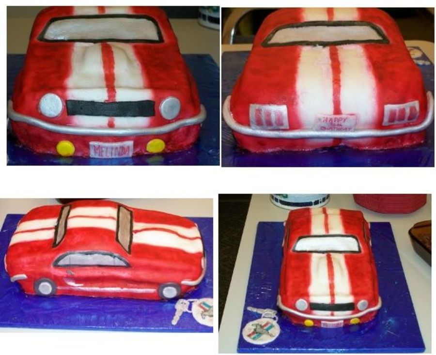Ford Mustang - CakeCentral.com