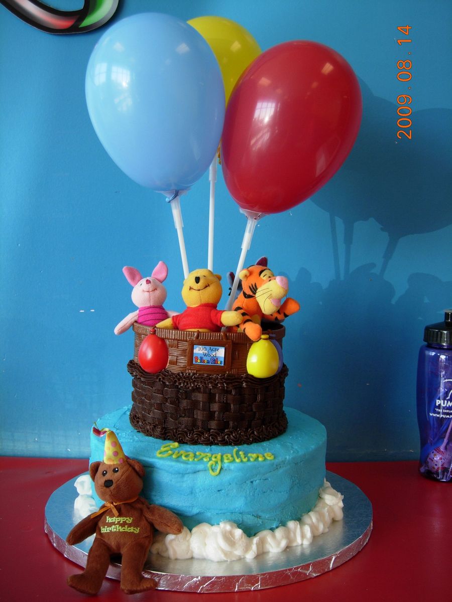 Winnie The Pooh Balloon Ride - CakeCentral.com