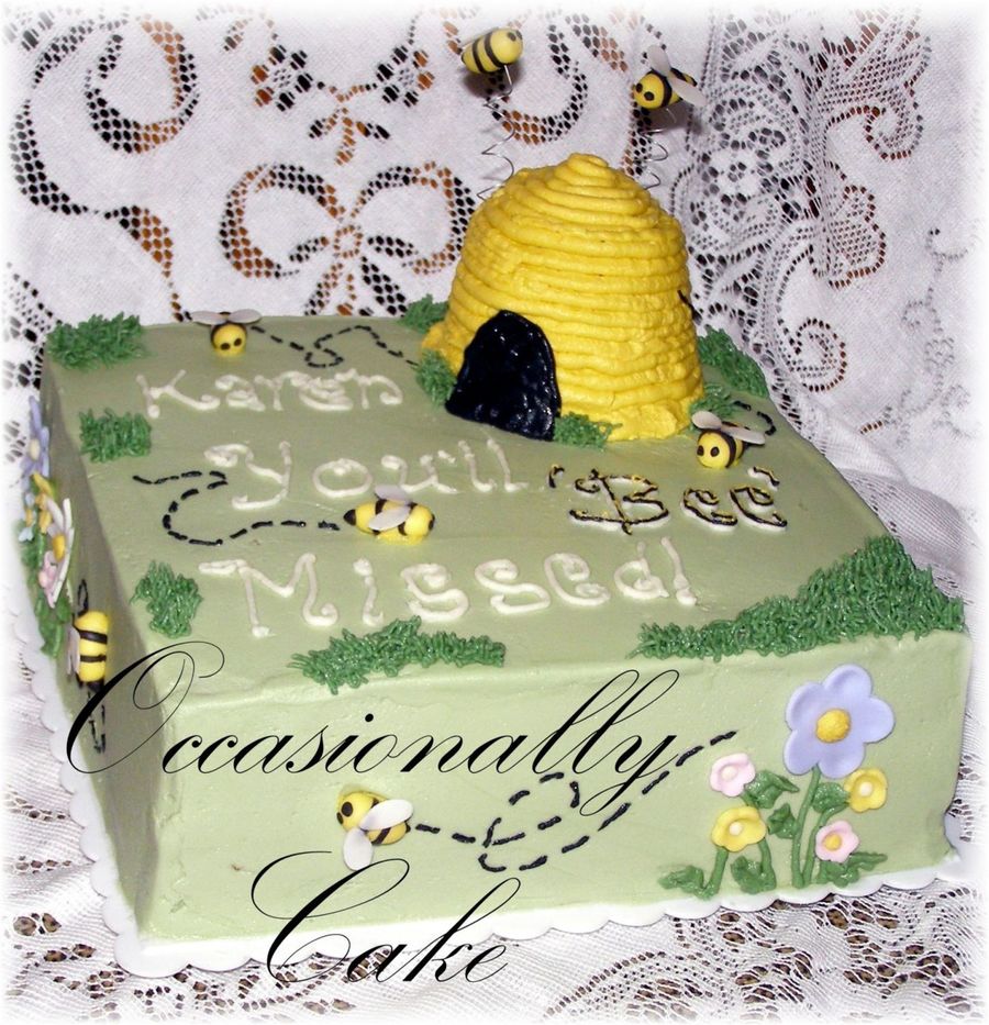 You'll Bee Missed - CakeCentral.com