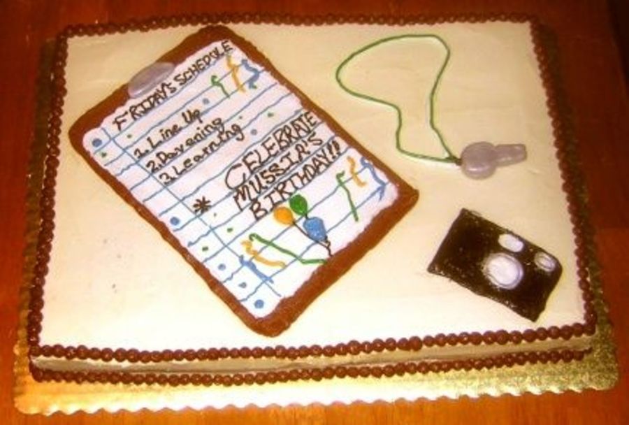 Camp Counselor's Birthday Cake - CakeCentral.com