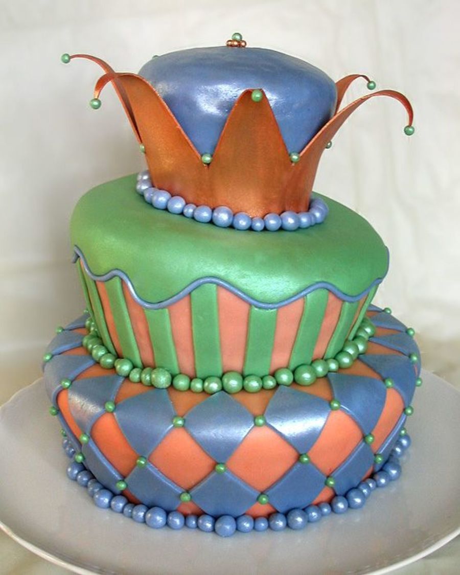 My First Whimsical Cake - CakeCentral.com