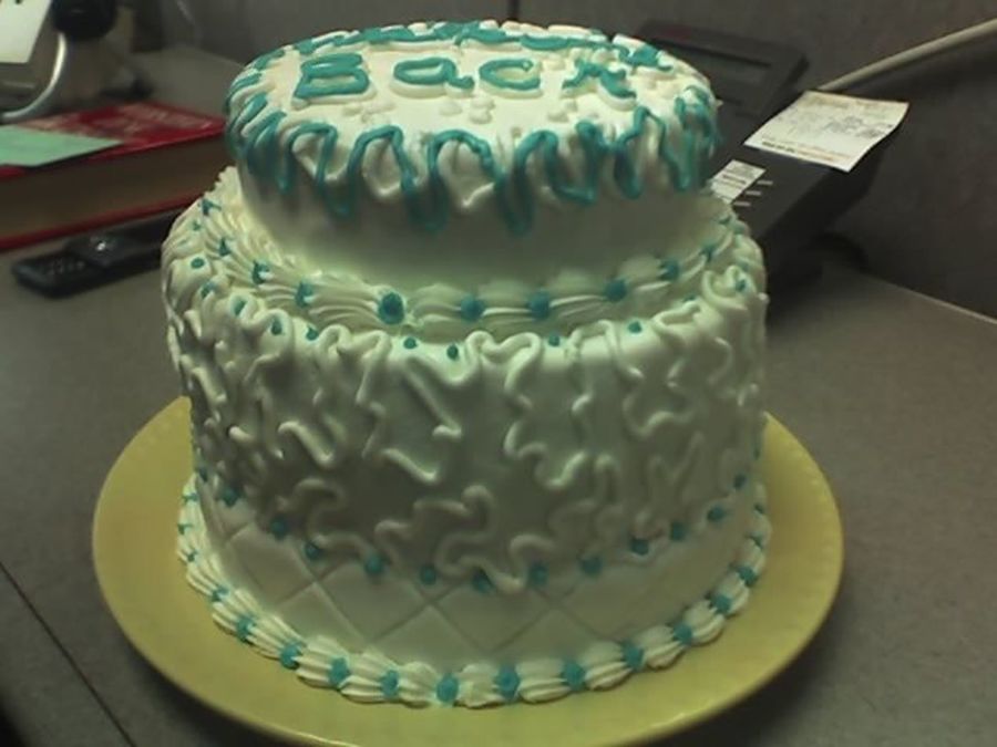 Welcome Back - CakeCentral.com