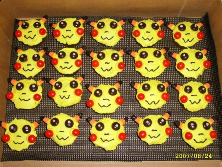 Pikachu Cupcakes - CakeCentral.com