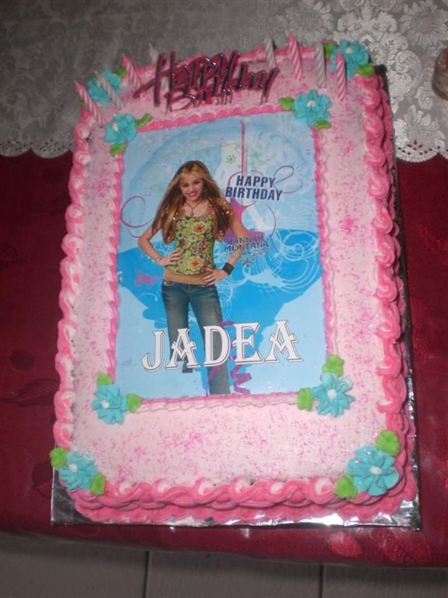 Hannah Montana Birthday Cake - CakeCentral.com