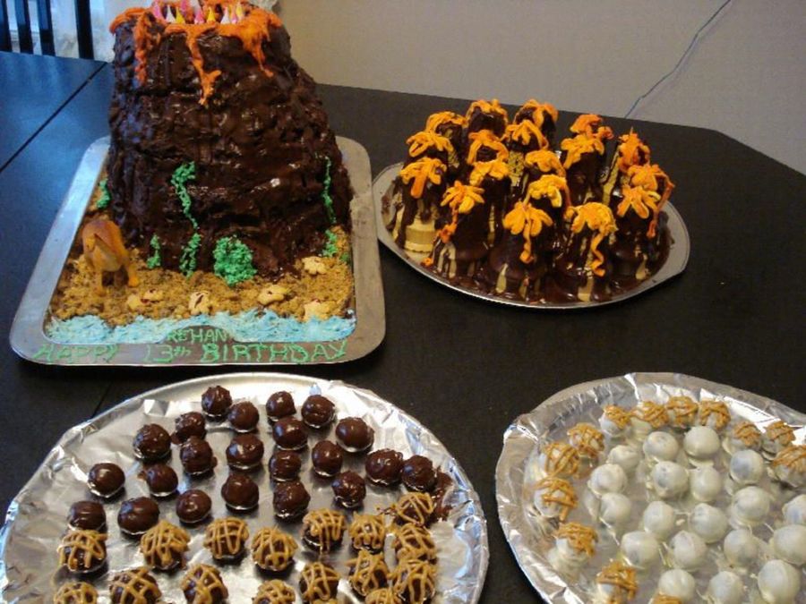Volcano Party - CakeCentral.com
