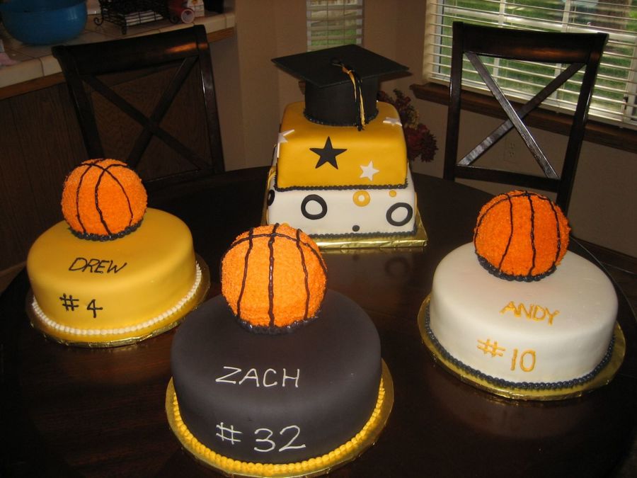 3 Boys Graduation - CakeCentral.com