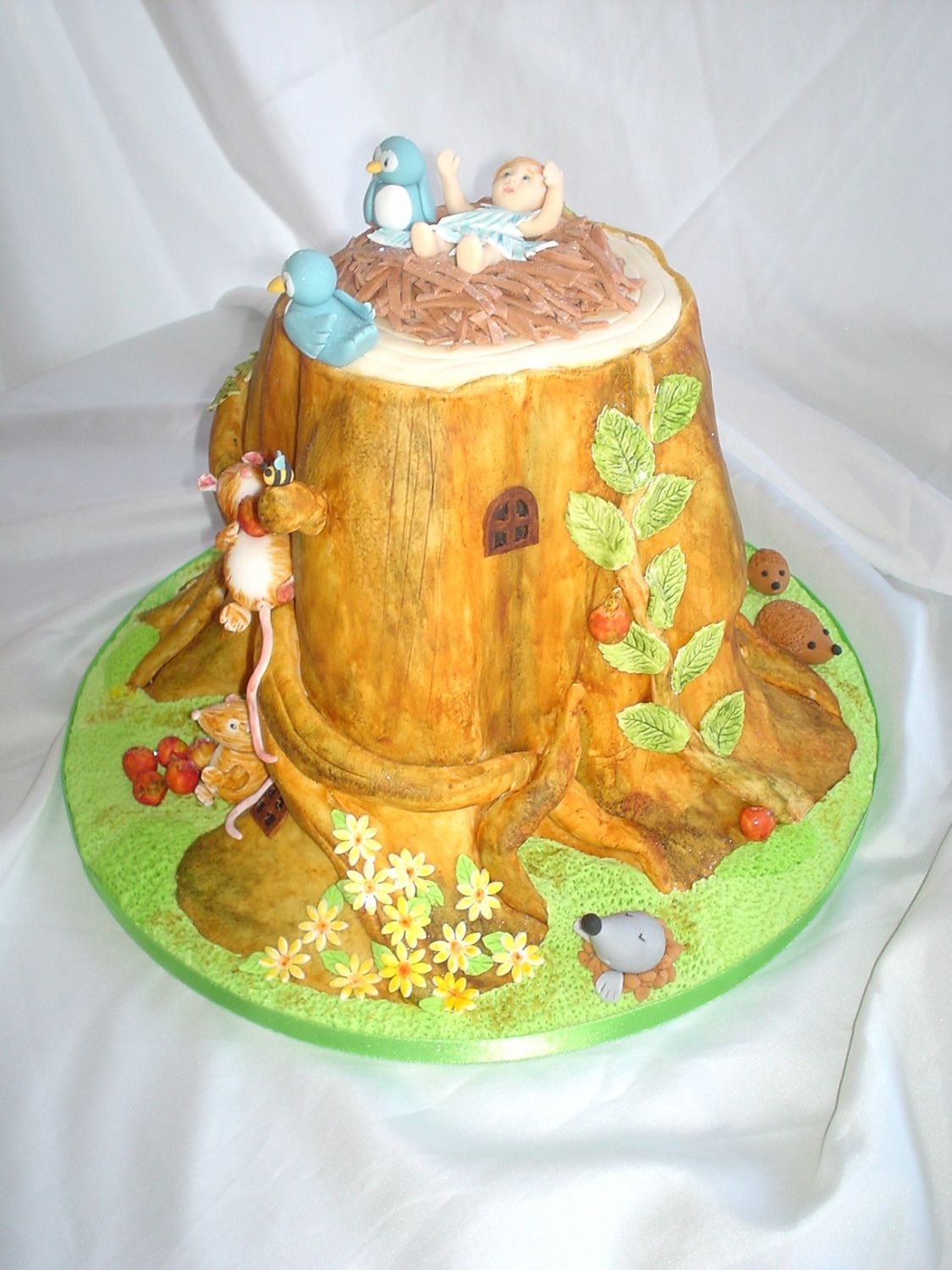 Baby On A Tree - CakeCentral.com