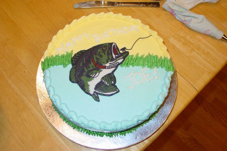 Jumping Bass Cake - CakeCentral.com