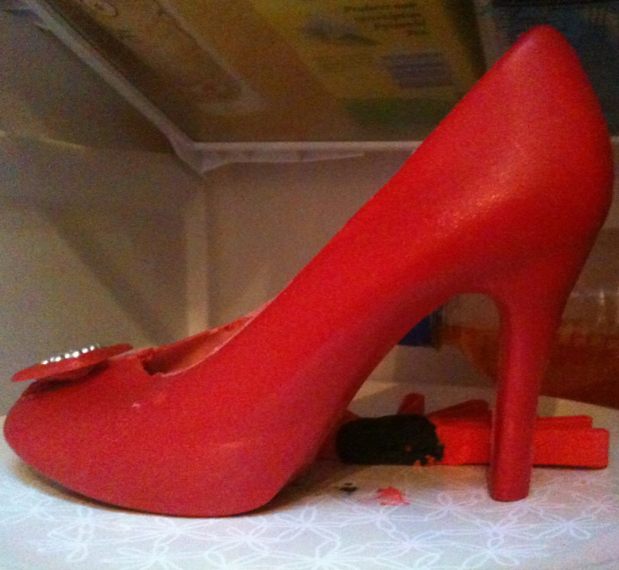 Sexy Red Shoe - CakeCentral.com