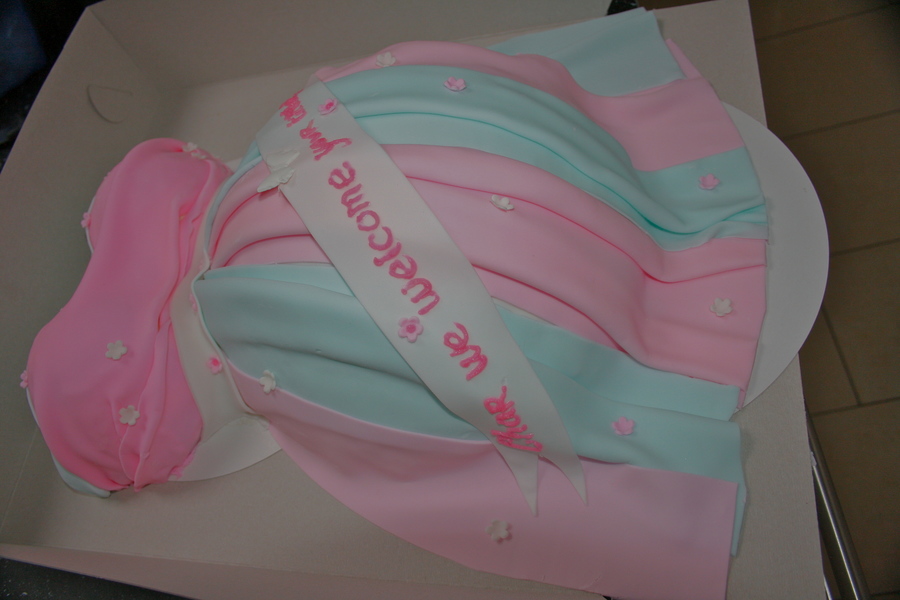 Big Belly Cake! - CakeCentral.com