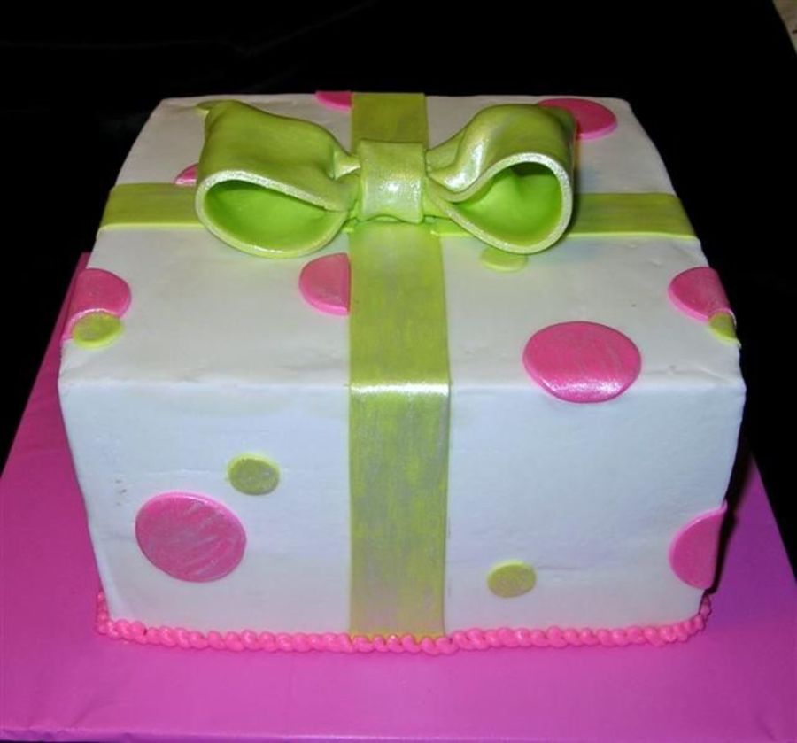 Gift Box - CakeCentral.com