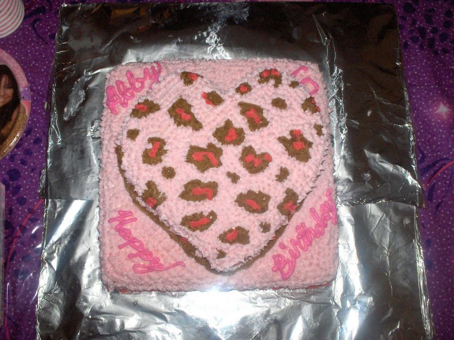 Cheetah Girls Cake. - CakeCentral.com