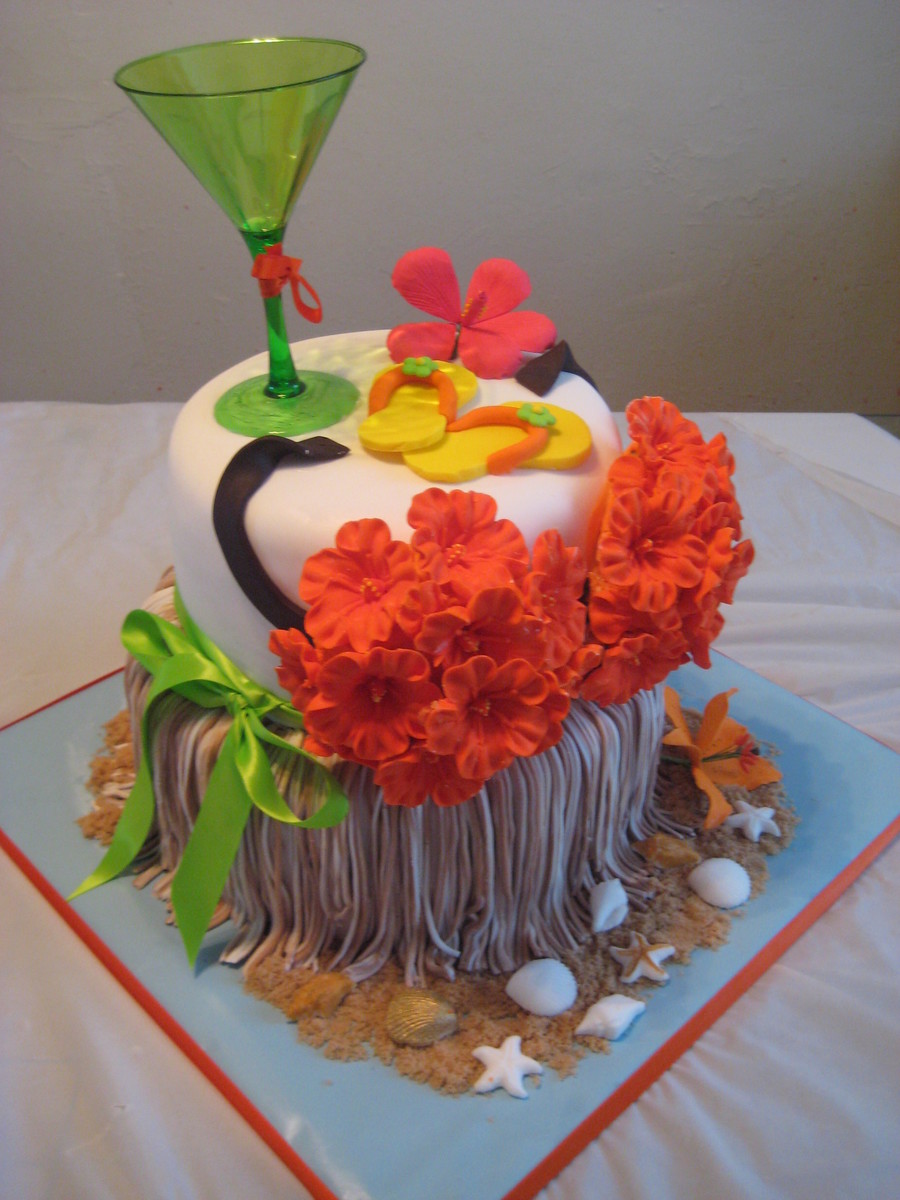 Luau Bridal Shower - CakeCentral.com