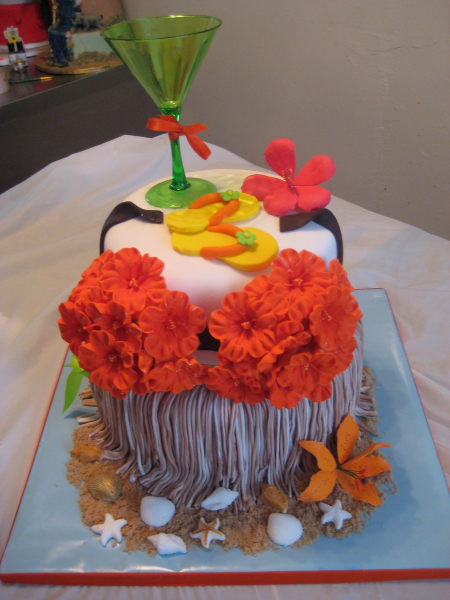 Luau Bridal Shower - CakeCentral.com