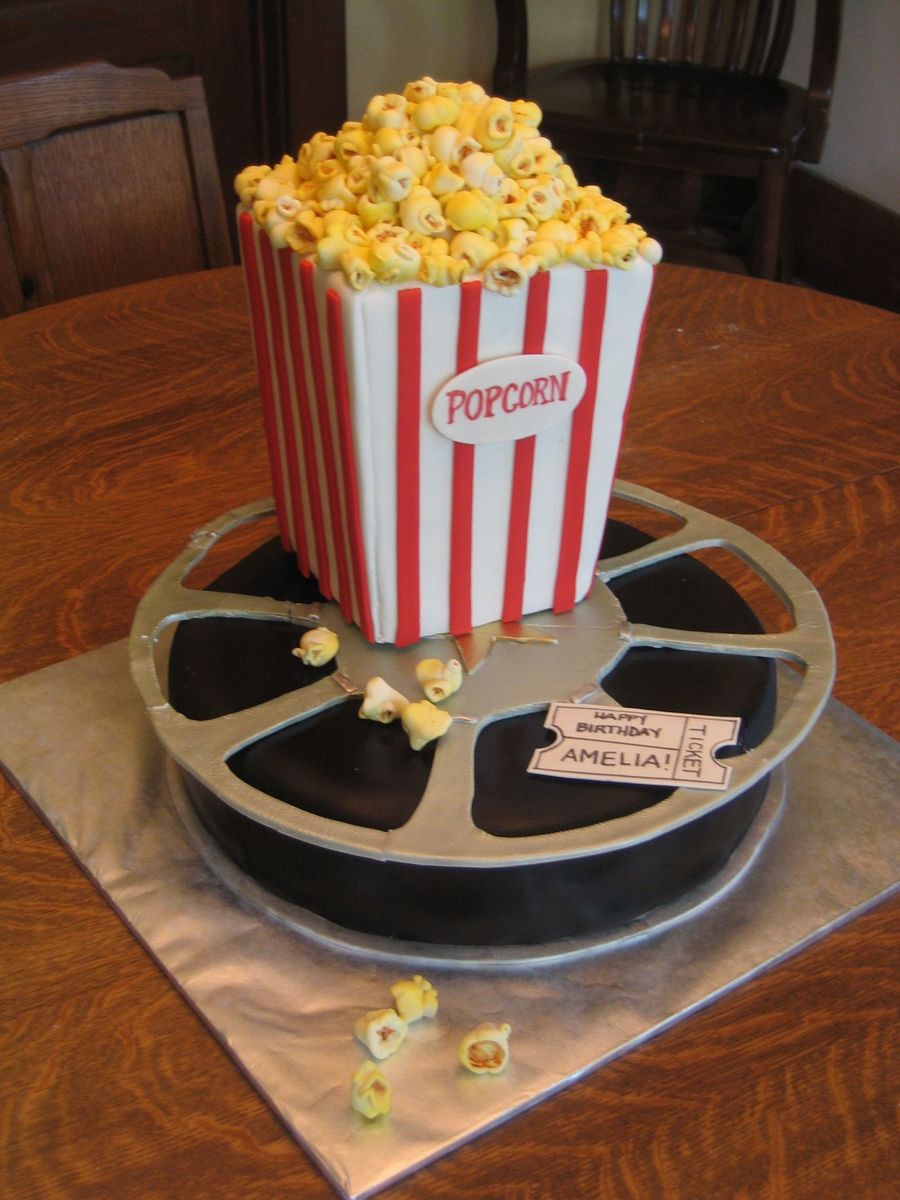 Movie Night Cake - CakeCentral.com