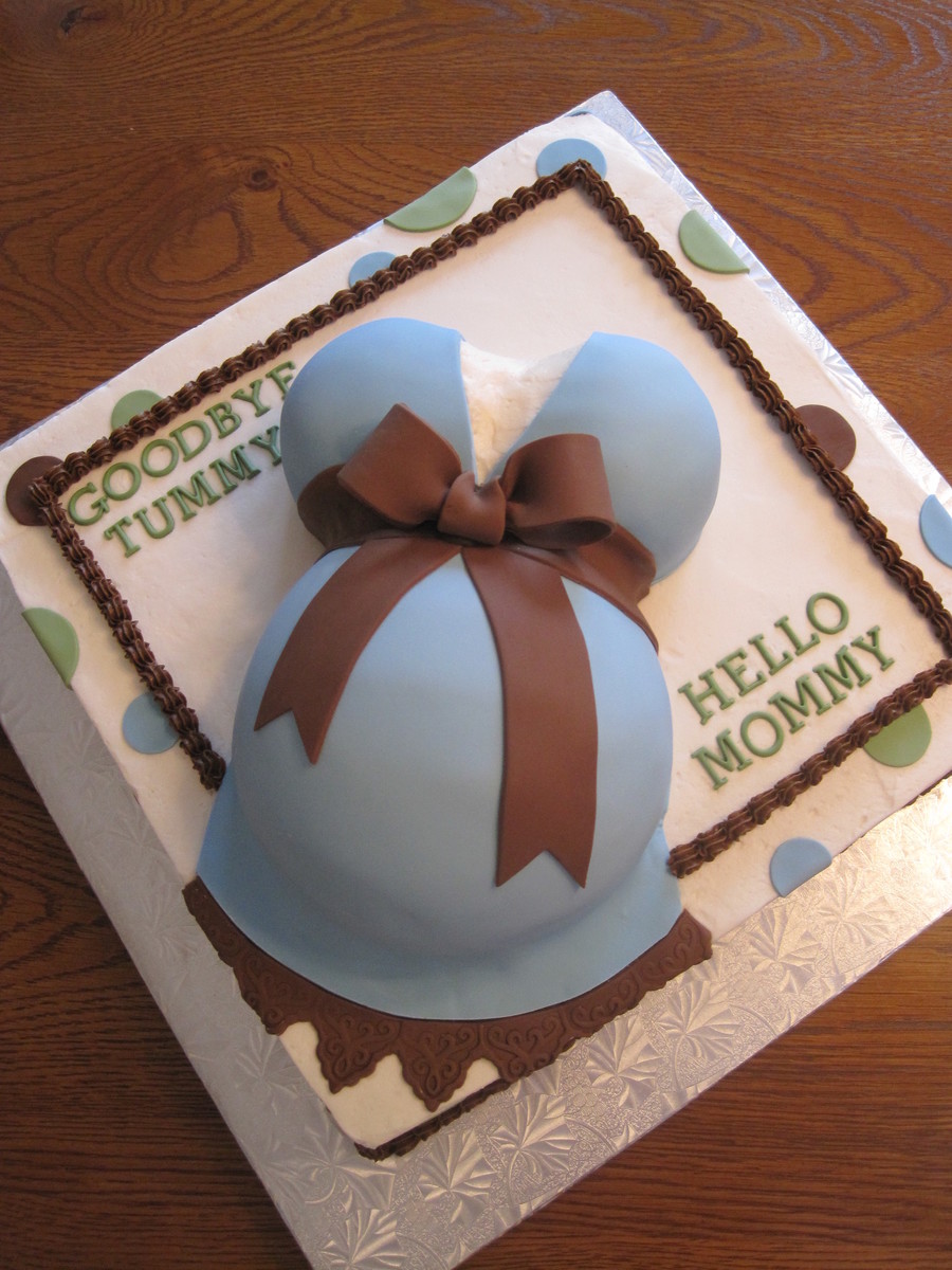 Goodbye Tummy, Hello Mommy! - CakeCentral.com