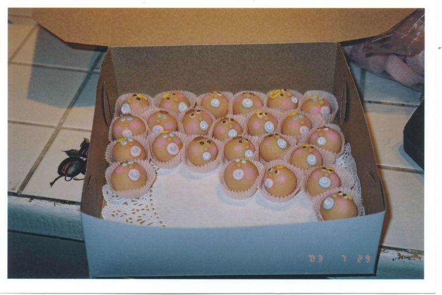 Marzipan Baby Heads - CakeCentral.com