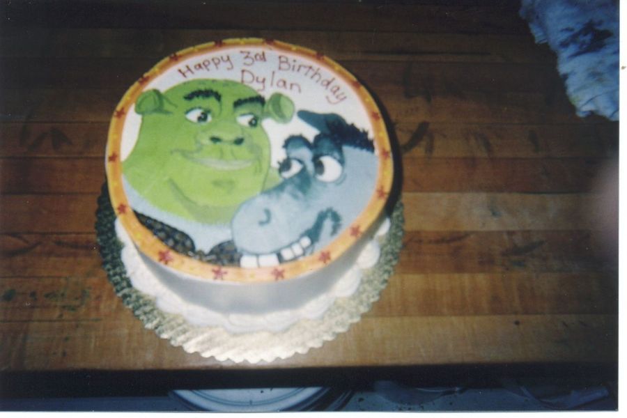 Shrek Cake - CakeCentral.com